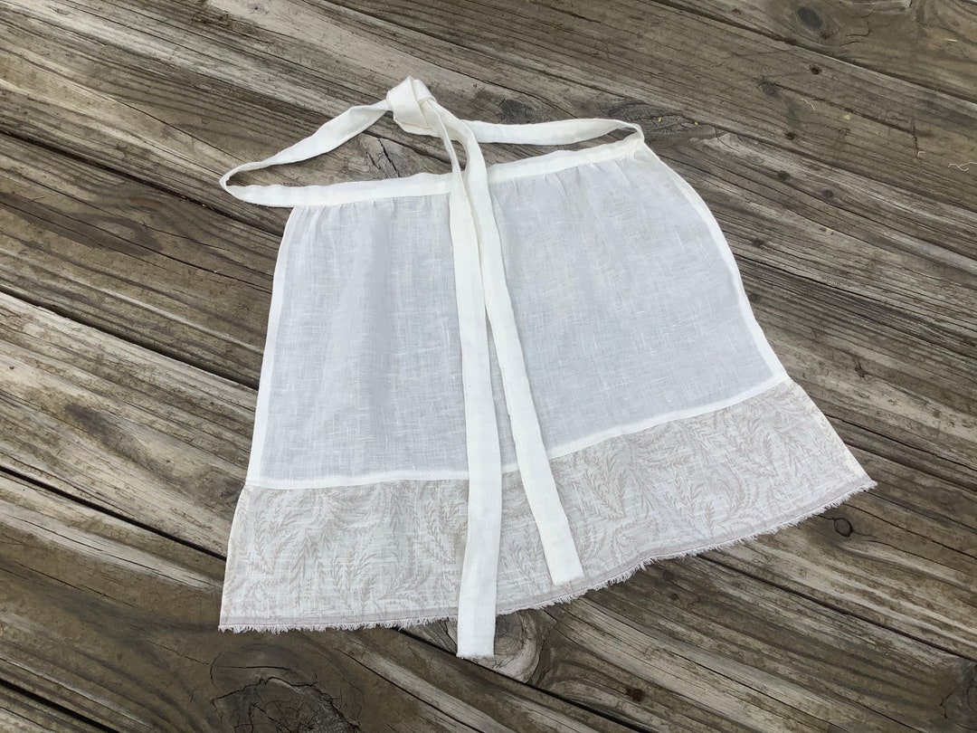 Girls Linen Apron Octoberfest Apron Costume Outfit Apron - Etsy