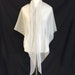 Extra Large White Wedding Shawl for Brides White Chiffon - Etsy