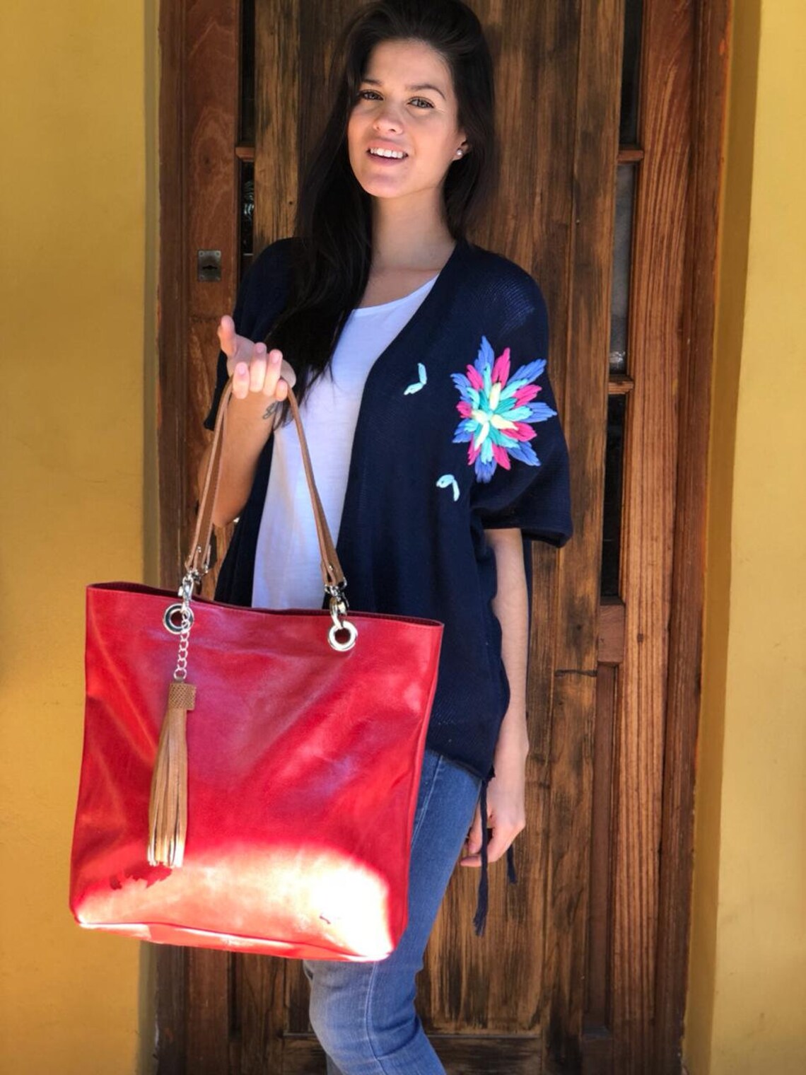 Cowhide Purse ZEBRA Unique Piece Cow Hide Handbag. Leather - Etsy