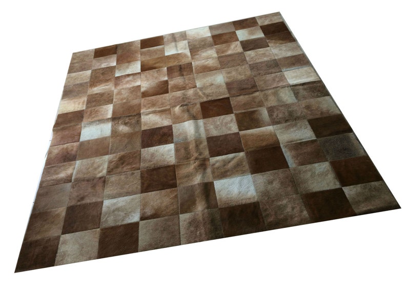 Cowhide Patchwork Rug. CAMEL CARAMEL Amazing Design 6ft X 8 - Etsy