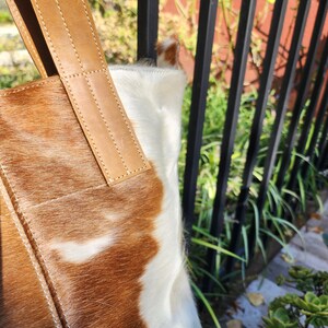 Cowhide Purse Unique Piece Cow Hide Handbag. Leather Bag Sac in Vache ...
