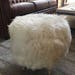 Sheepskin Bench Lamb Bench Pouf 1.5 Ft Diameter - Etsy