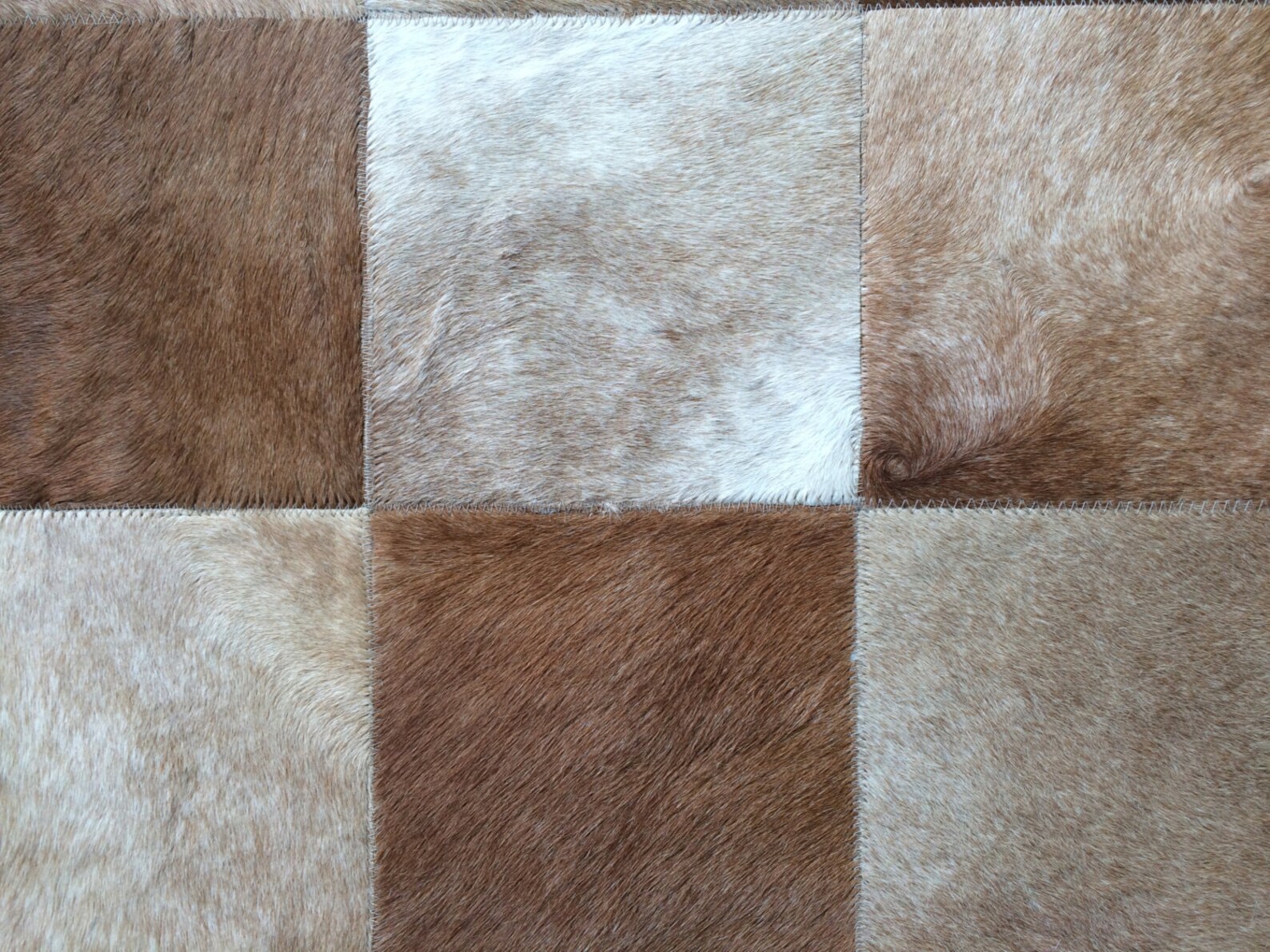 Cowhide Patchwork Rug. CAMEL CARAMEL Amazing Design 6ft X 8 - Etsy
