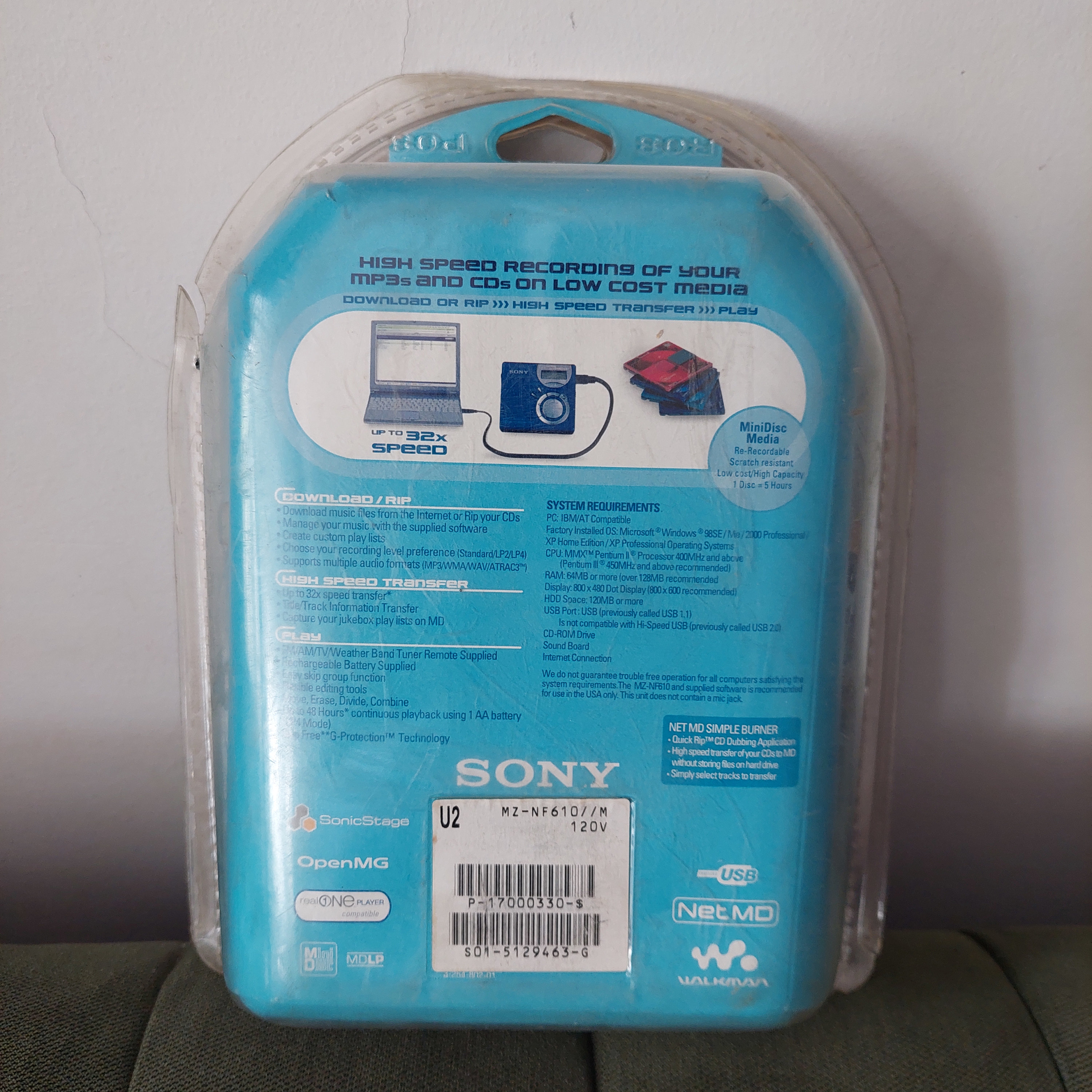 Must-have Vintage SONY Mini Disc Player - Perfect for Collectors - Etsy