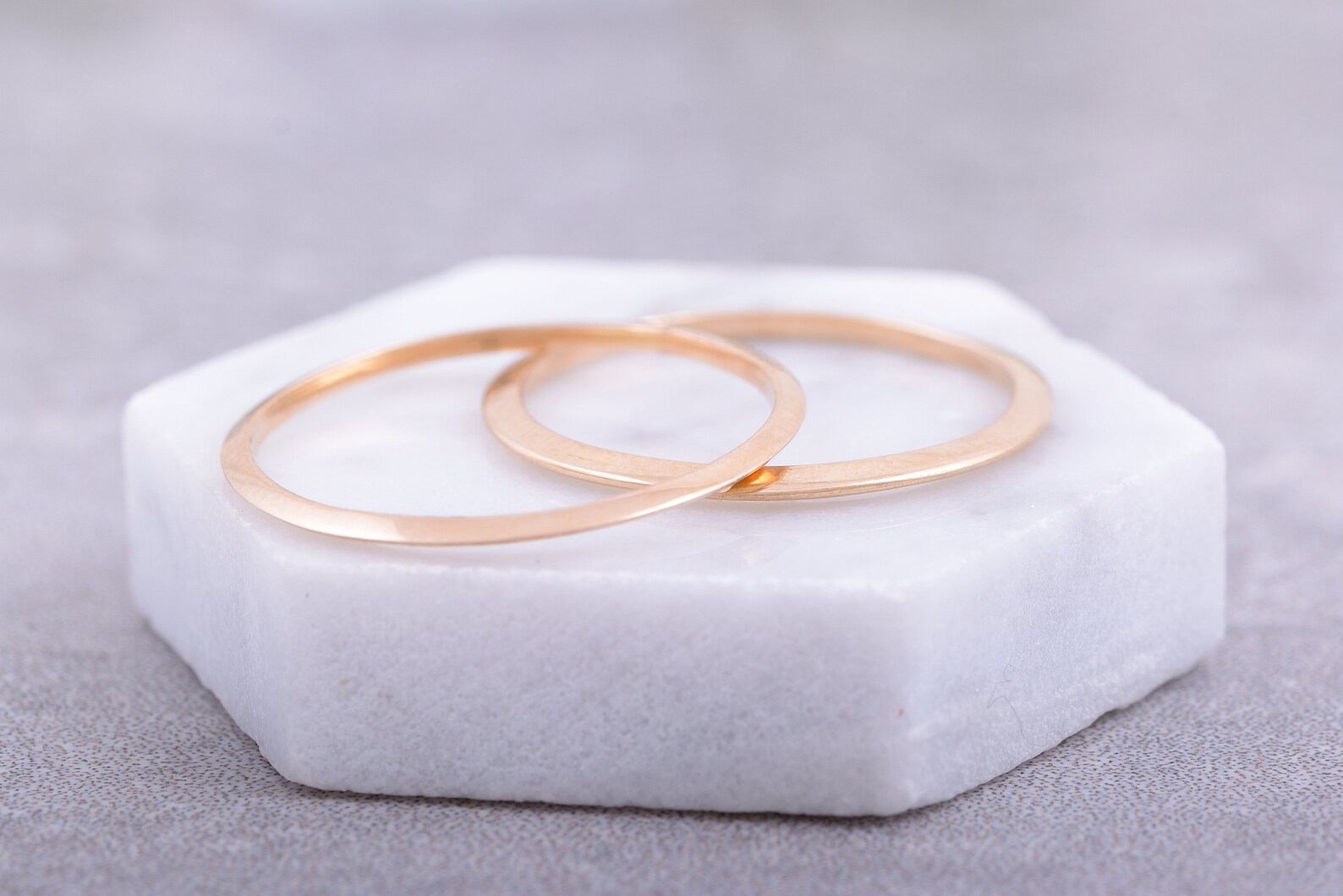 Delicate Wedding Ring For Woman Thin Gold Wedding Band For | Etsy