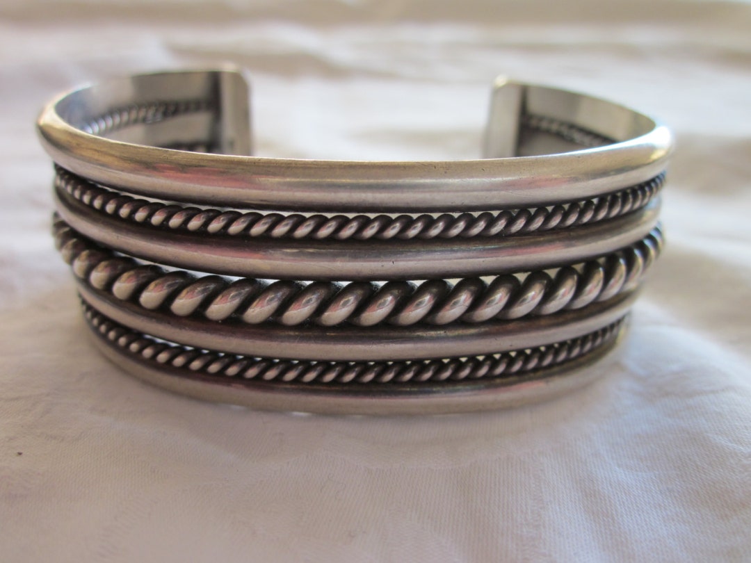 Native American Silver Cuff - Etsy