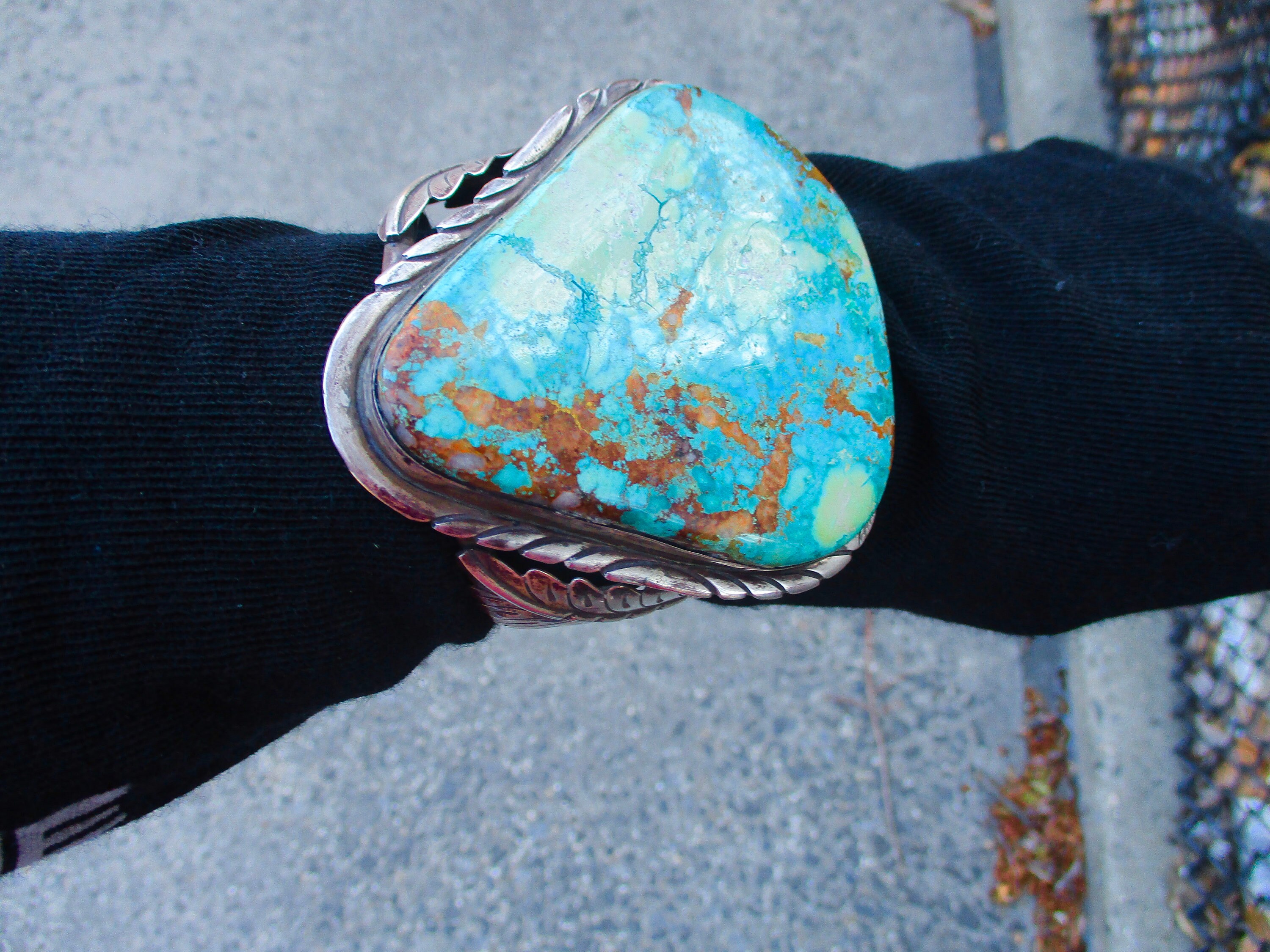 Extraordinary Native American Single Stone Bracelet - Etsy