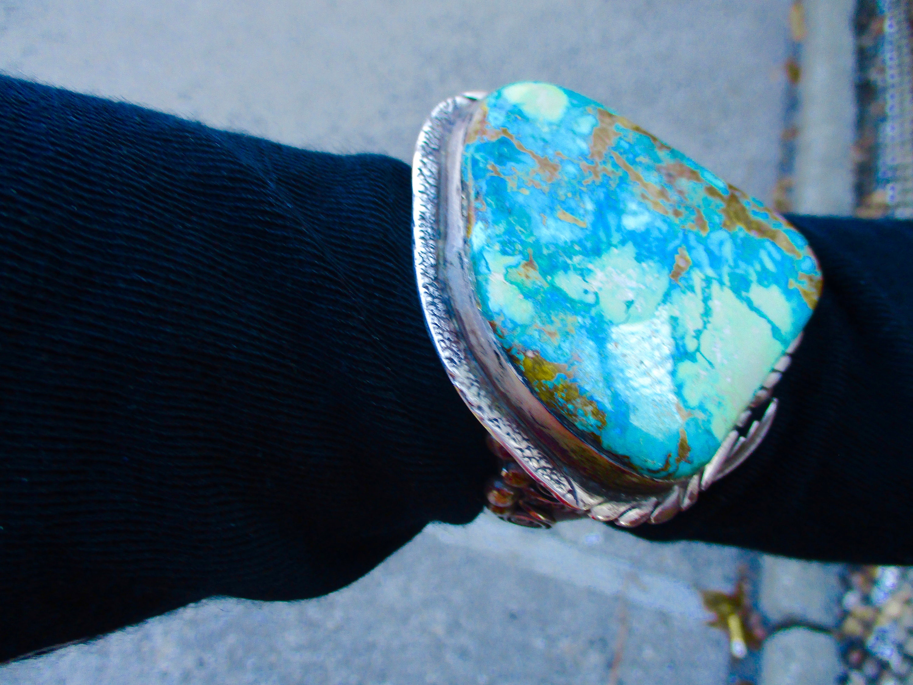 Extraordinary Native American Single Stone Bracelet - Etsy