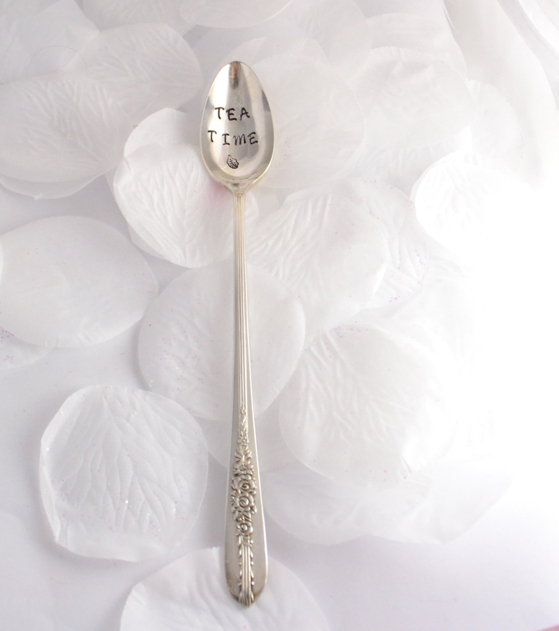 Tea Time Spoon Long Teaspoon Iced Teaspoon Tea Lover Gift - Etsy
