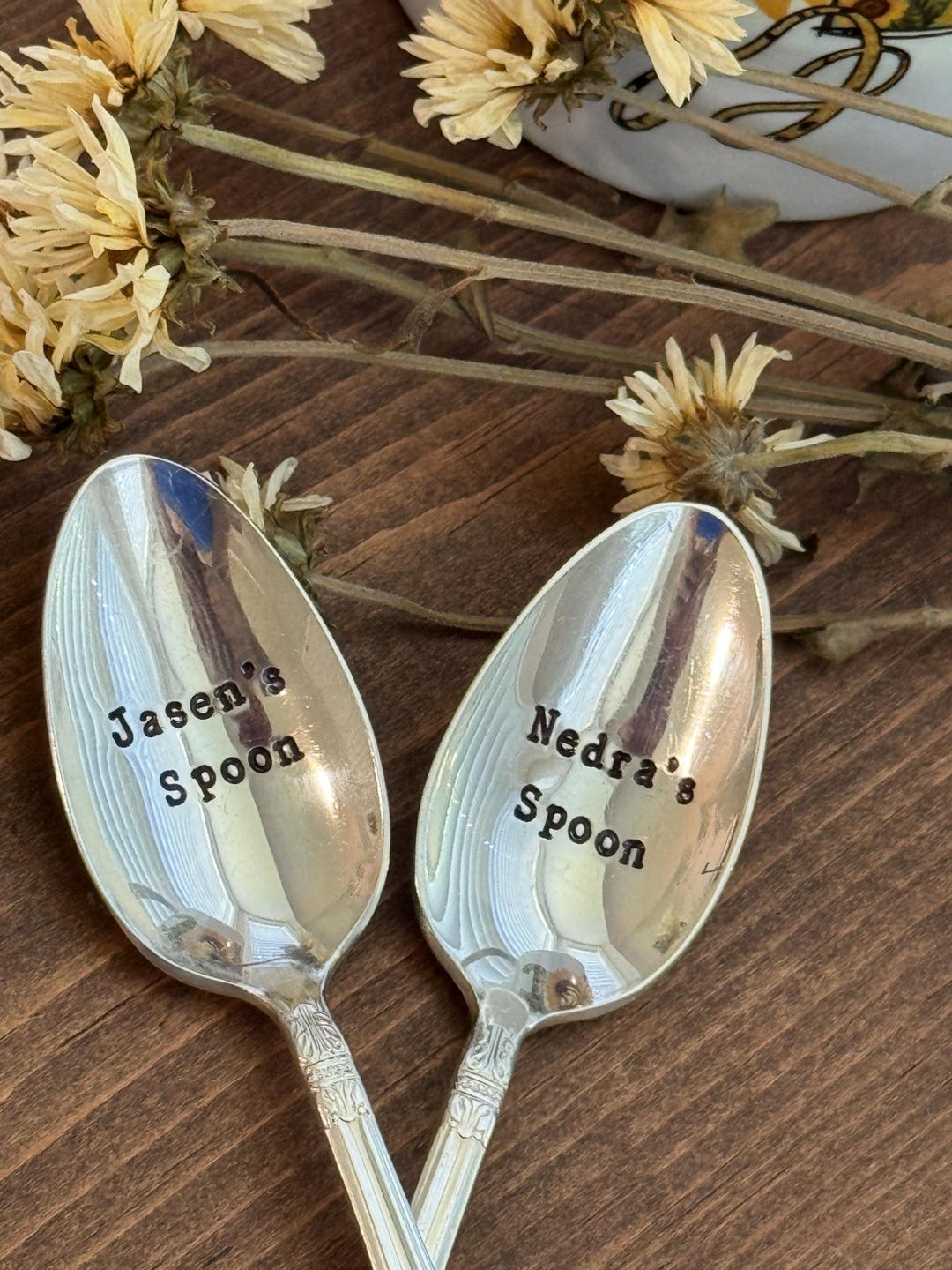 Personalized Ice Cream Spoon – Custom Name Spoon Gift – Stamped Spoon ...