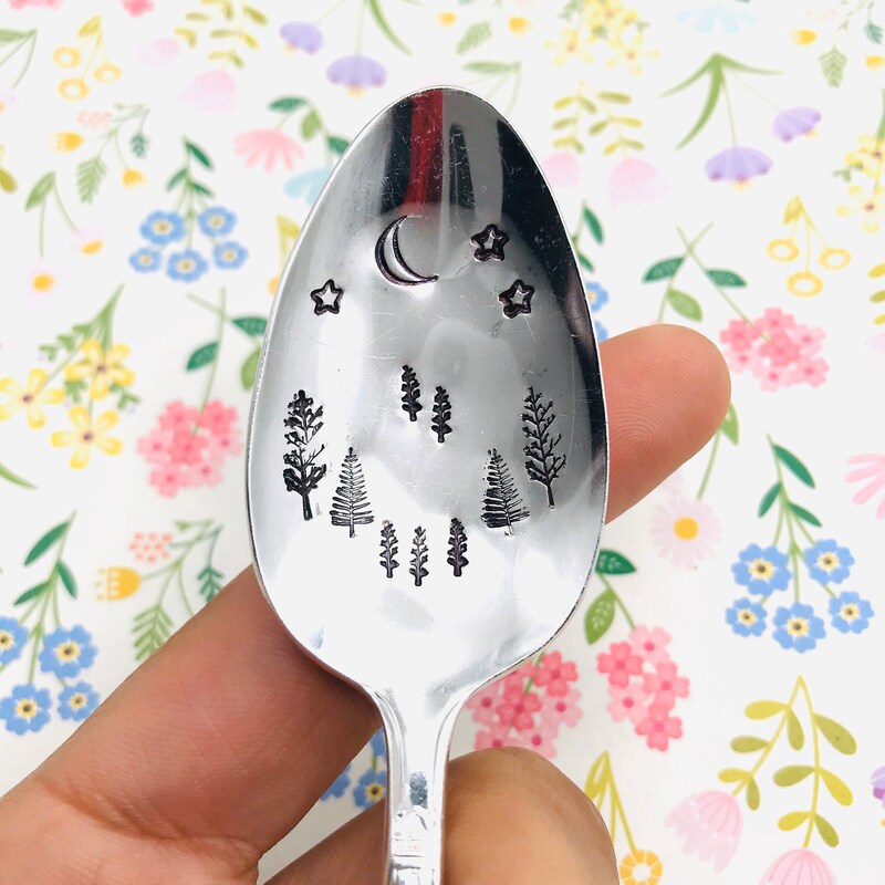 Stamped Spoons - Etsy