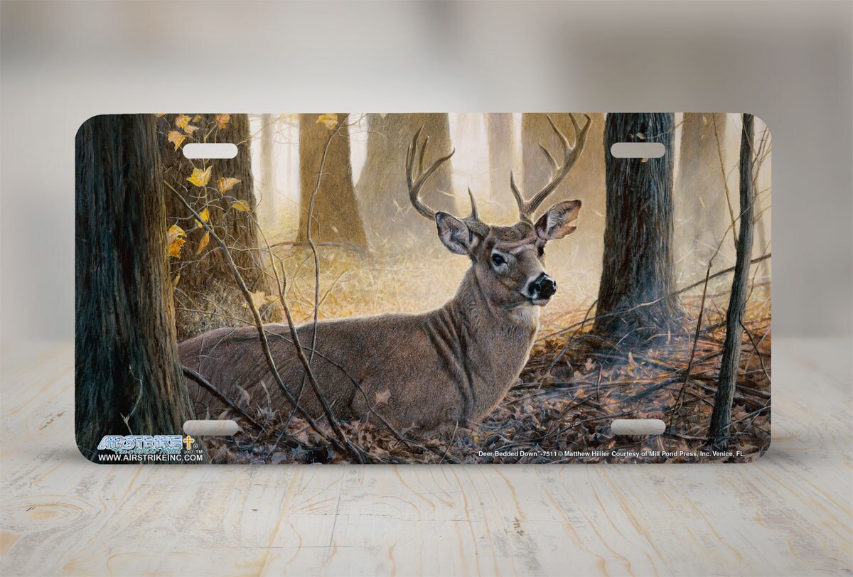 Deer Hunting License Plate Deer Hunting Car Tag Deer Hunting | Etsy