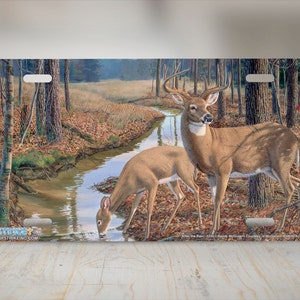 Deer Hunting License Plate Deer Hunting Car Tag Deer Hunting - Etsy