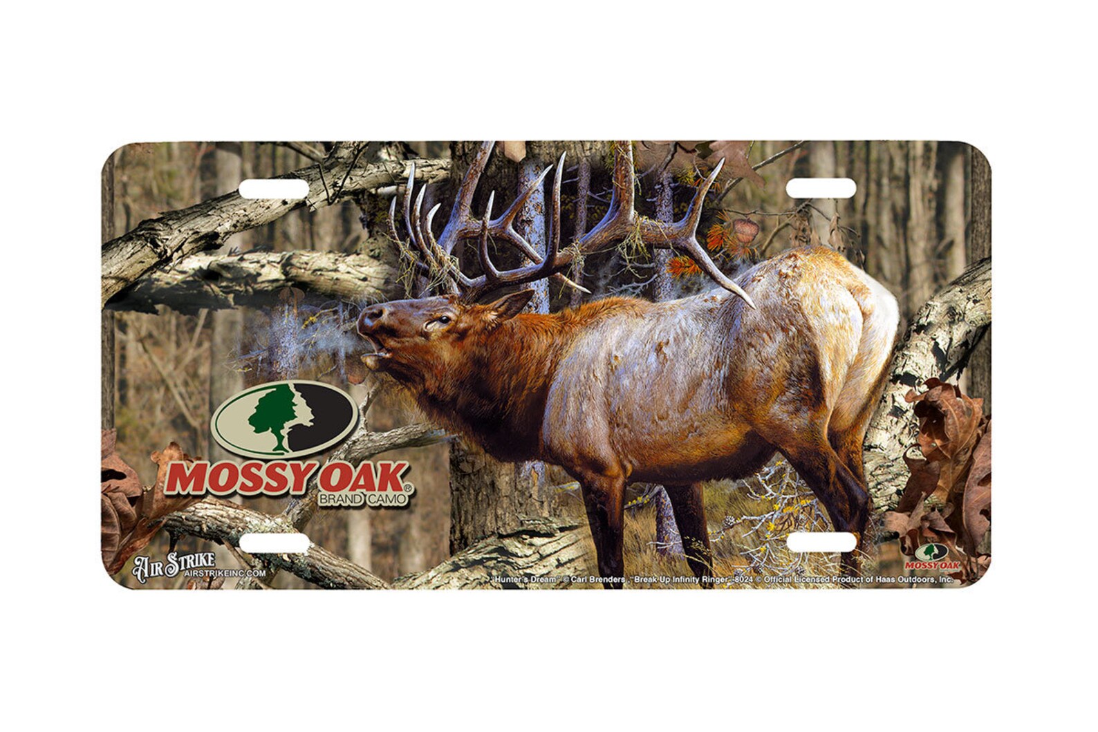 Mossy Oak Camo Elk Hunting License Plate, Mossy Oak Camouflage Elk ...