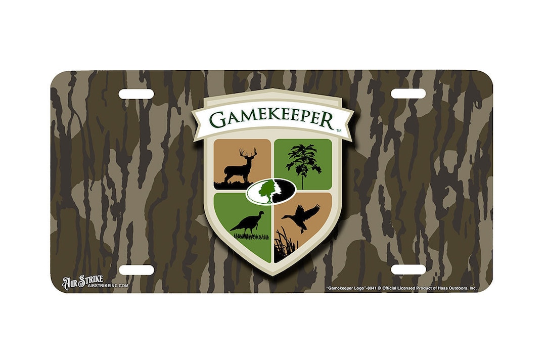 Mossy Oak "gamekeeper Logo on Bottomland Grass" - Decorative License ...
