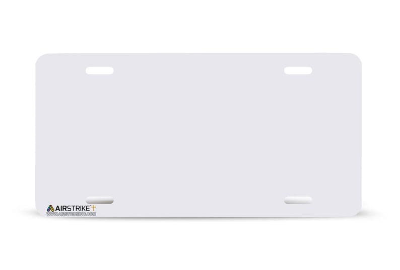 White License Plate White Car Tag White Front License Plate | Etsy