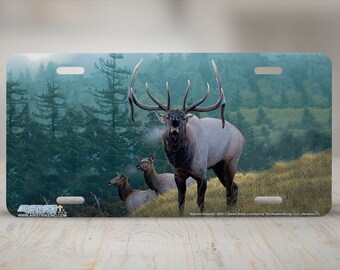 Elk License Plate - Etsy