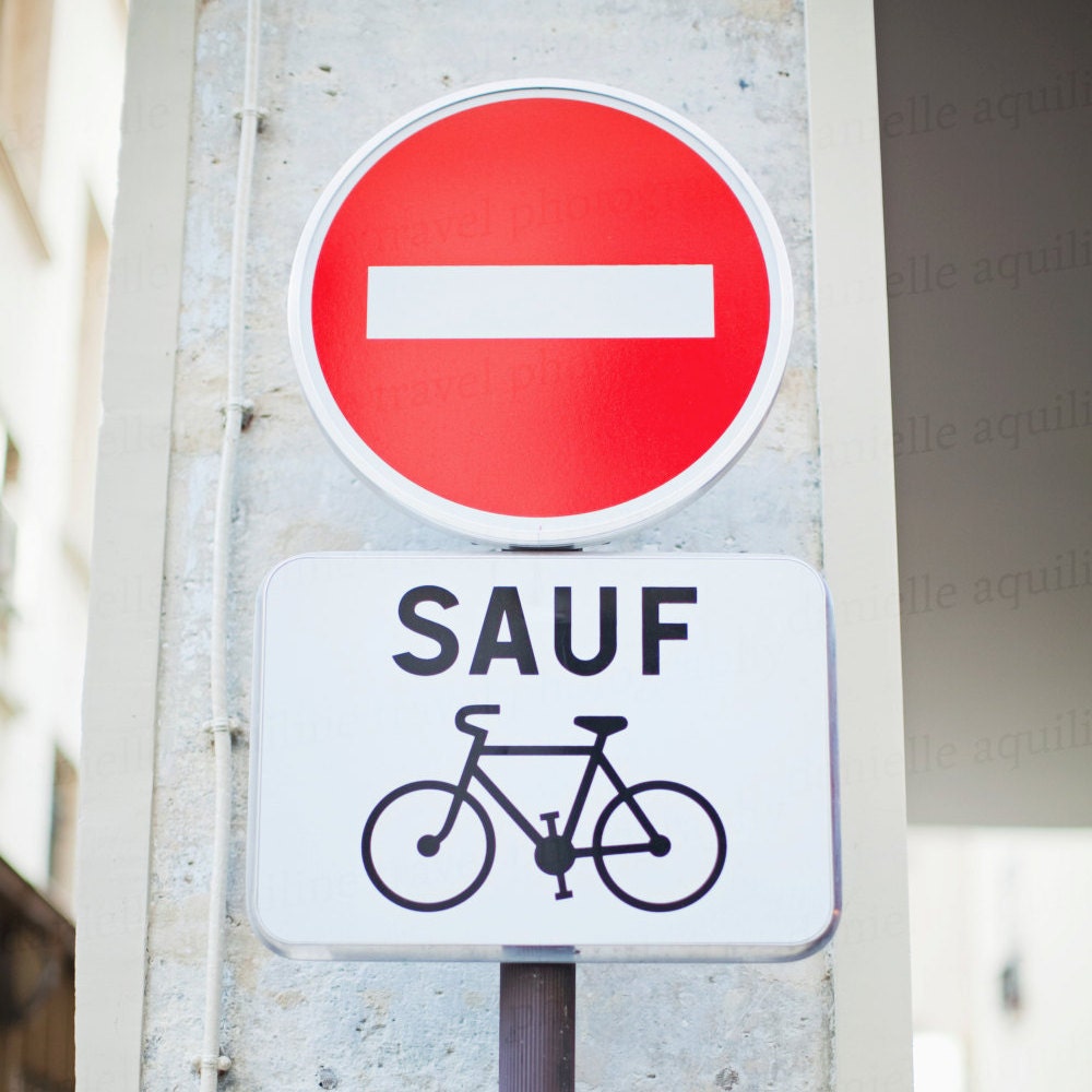 Paris France Photography, French Stop Sign, Paris Street Art, Paris ...