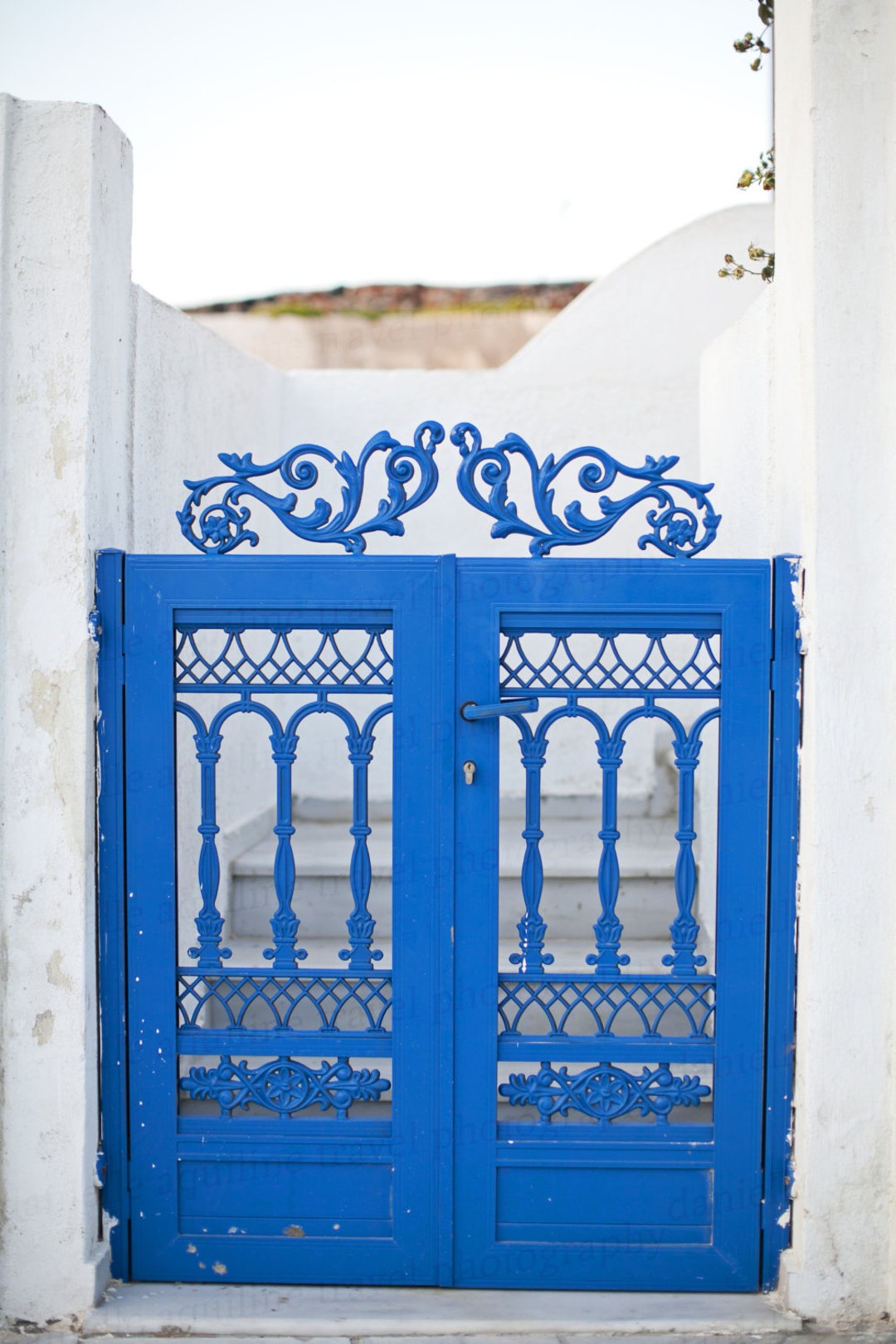 Oia Santorini Greece, Santorini Blue Gate, Santorini Greece ...
