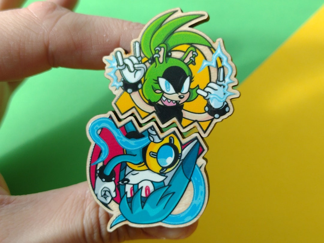 Surge and Kit Mini Maple Pins, Unofficial - Etsy