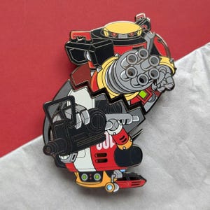 Unstoppable Machine, Hard Enamel Pin, Fan Merch, Unofficial - Etsy