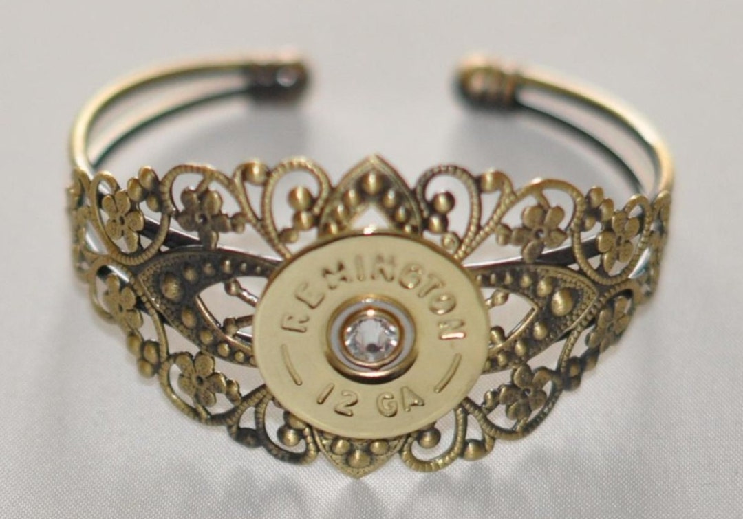 Remington 12 Gauge Shotgun Shell Bullet Bracelet Custom Made - Etsy
