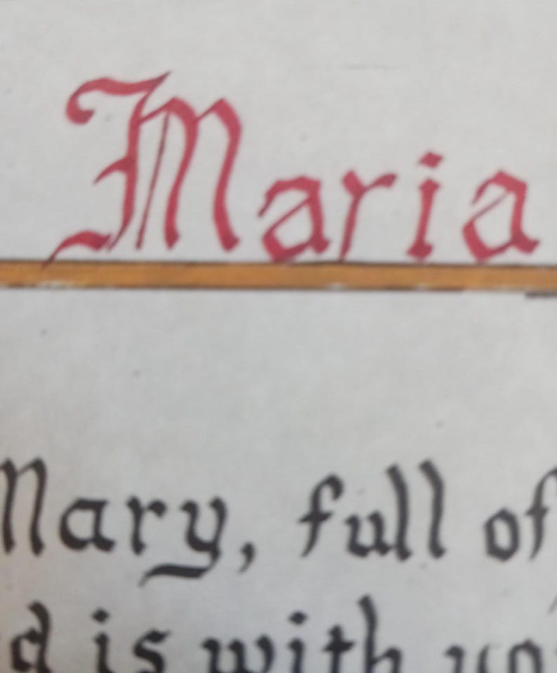 Ave Maria in English - Etsy