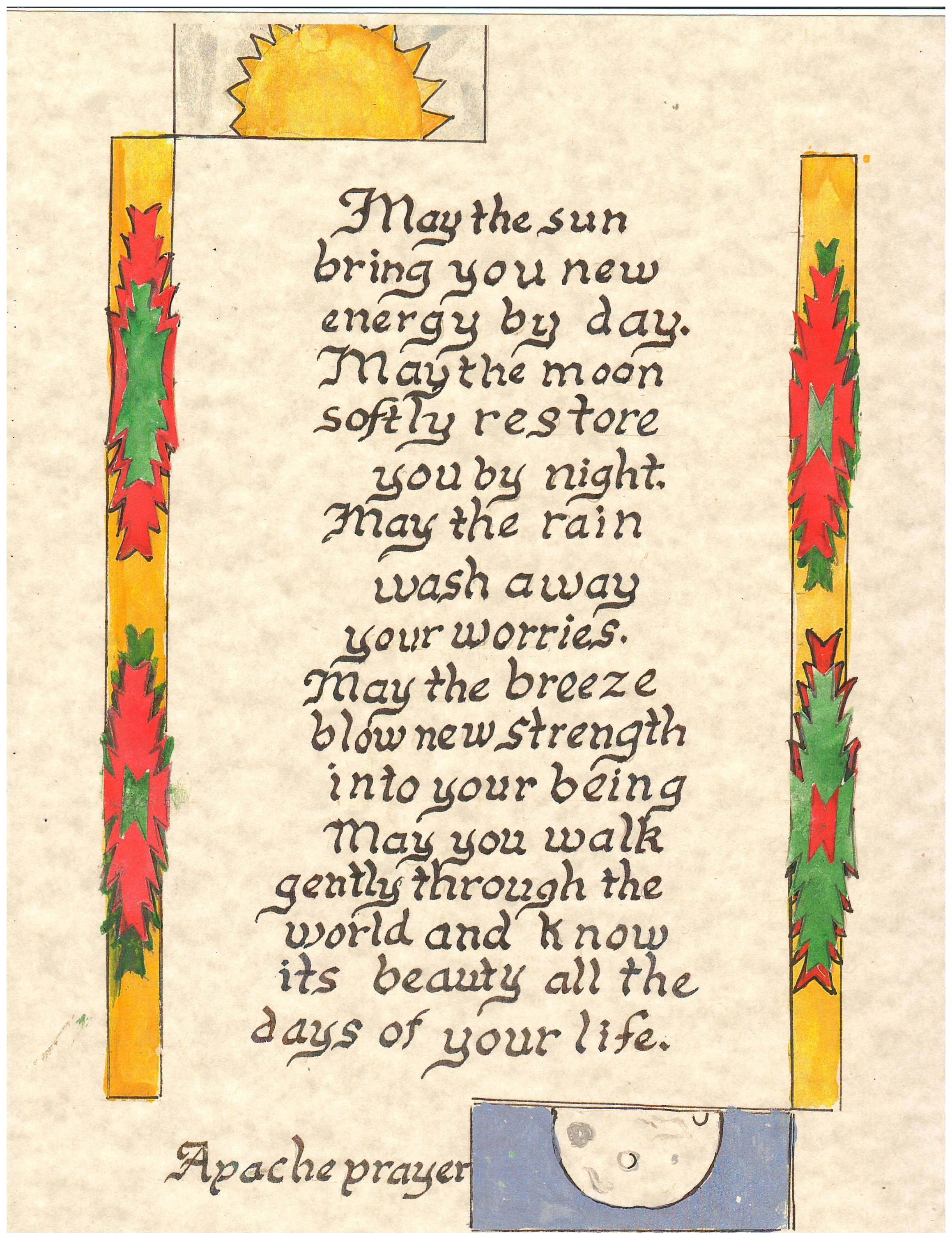 Apache Prayer - Etsy