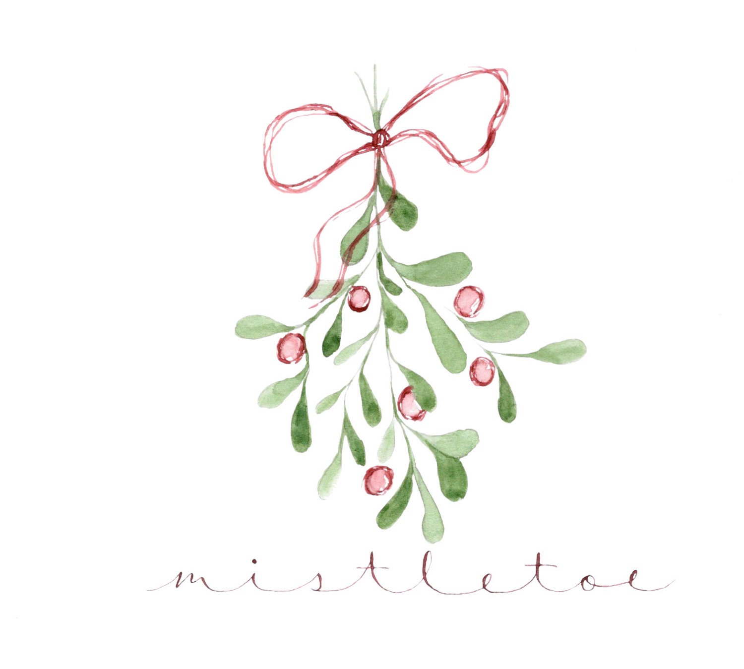 Mistletoe Frame Clipart School