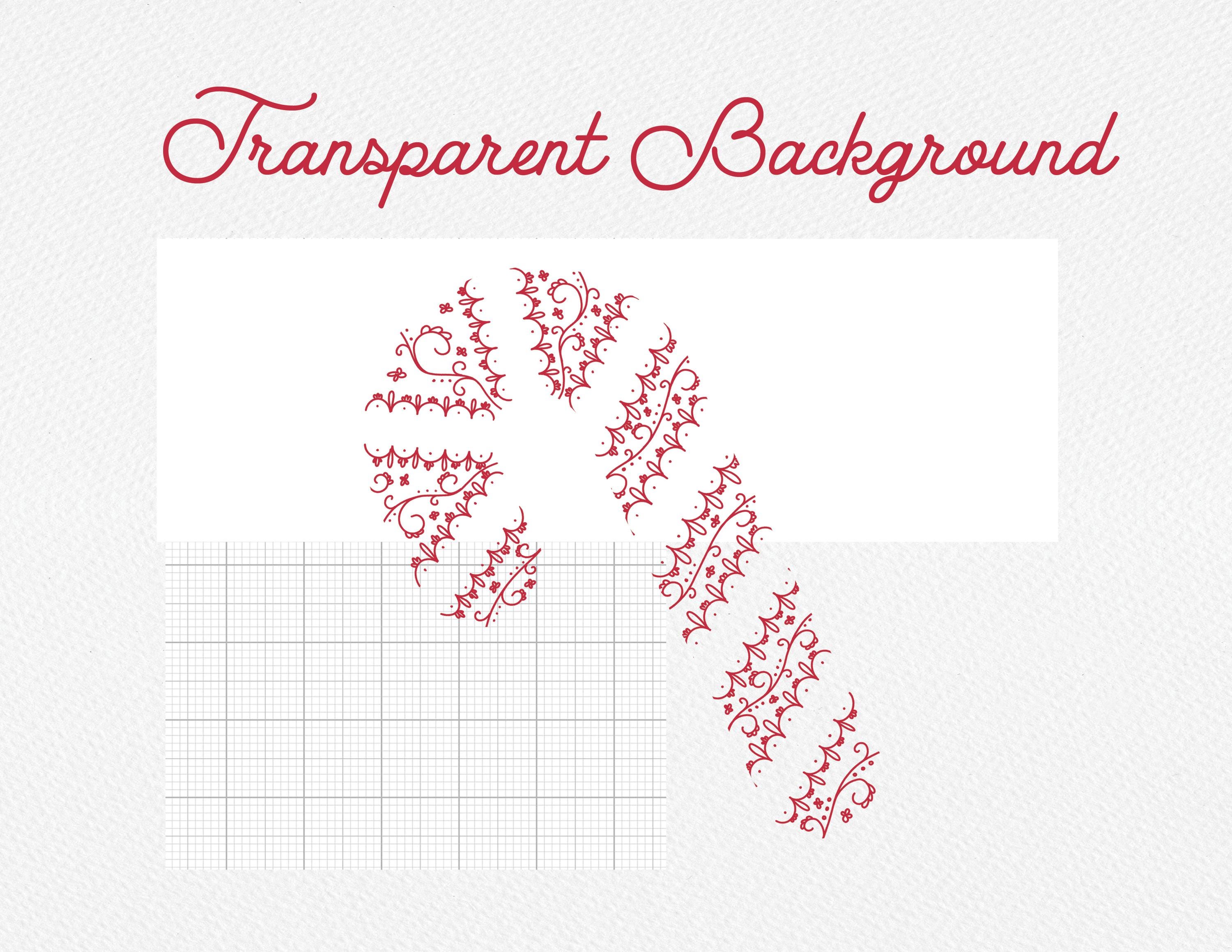 Candy Cane Clip Art, Christmas Line Art Holiday Candy Cane Line Art ...