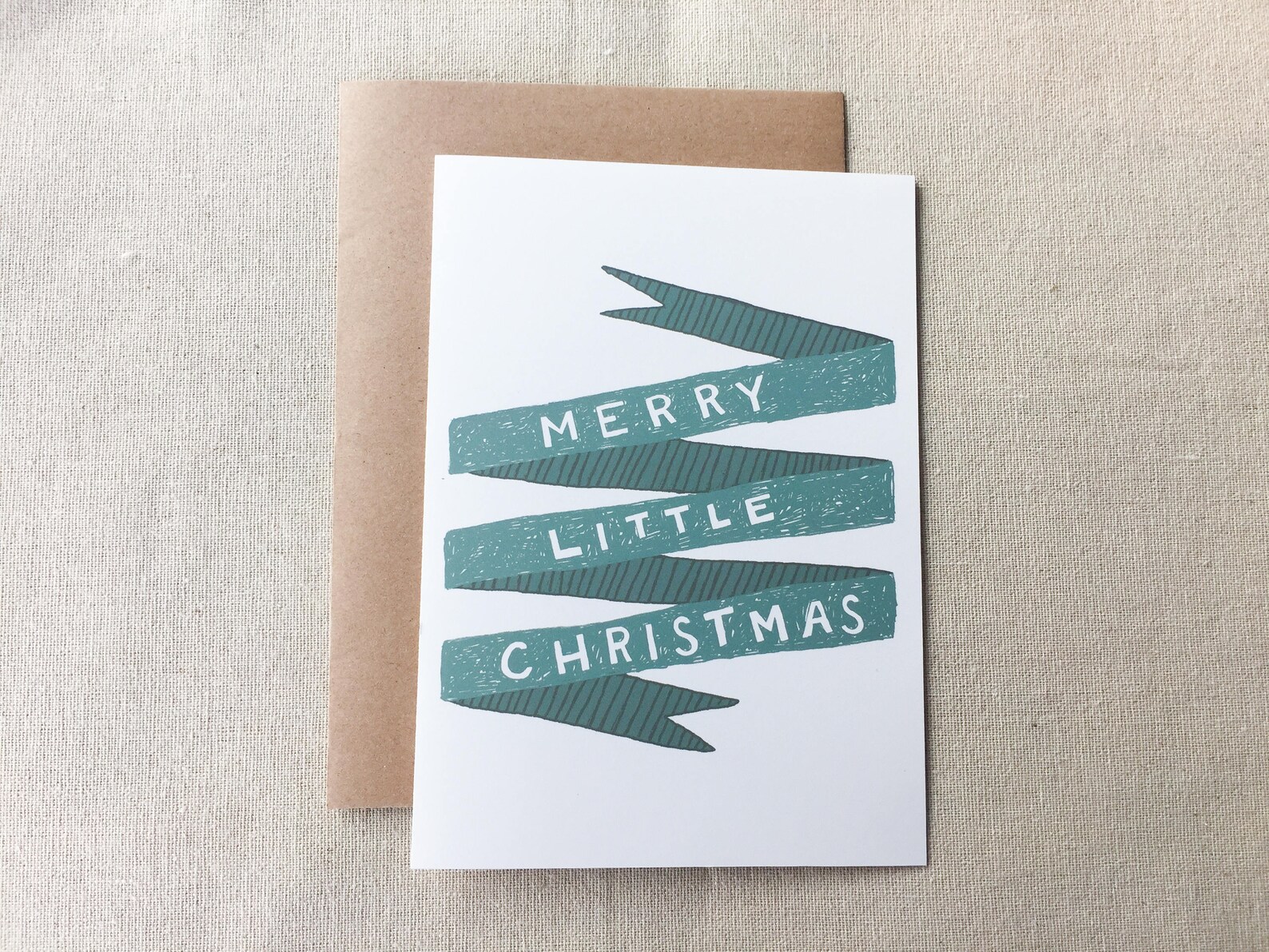 Holiday Card Merry Little Christmas Instant Download, Cute Christmas ...
