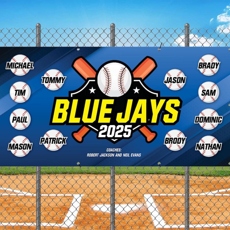 Softball Banner - Etsy