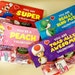 Super Mario Inspired Printable Valentine's Day Cards / Treat Bag Fold ...