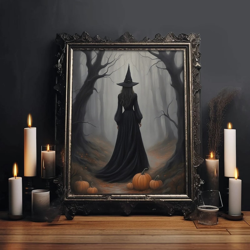 Forest Witch Art - Etsy