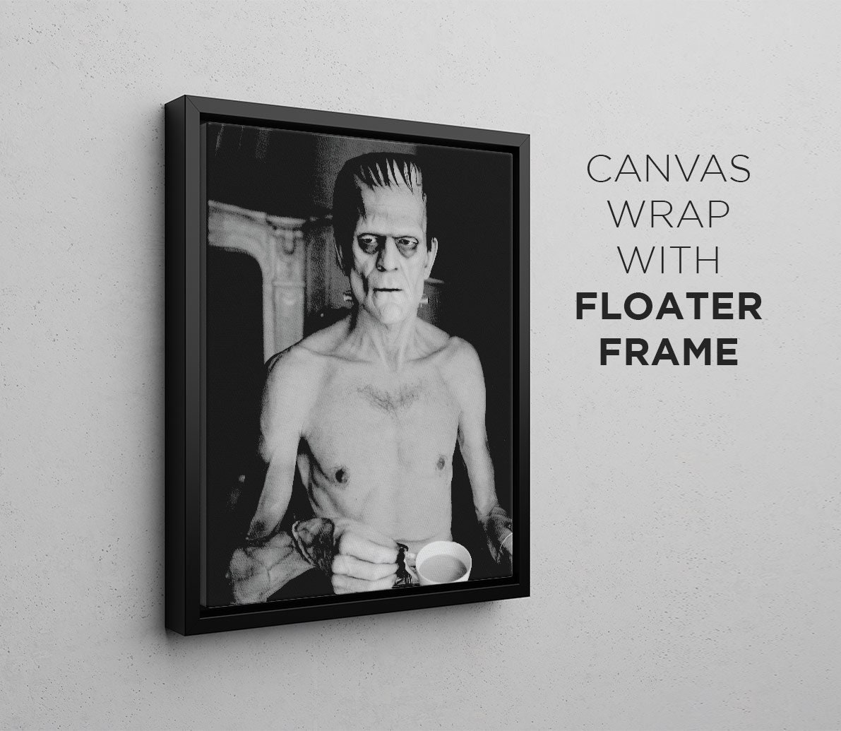 Frankenstein Poster, Drinking Tea, Boris Karloff, Classic Horror, Weird ...