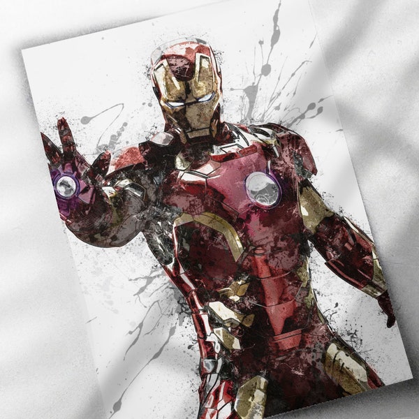 Iron Man Poster - Etsy