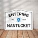 Entering Cape Cod Sign - Weatherproof PVC, Durable & Lightweight ...