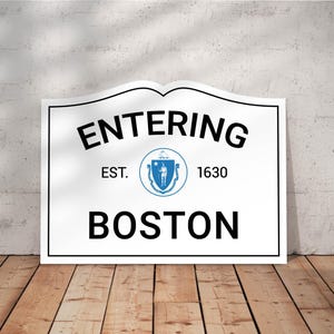 Entering Cape Cod Sign - Weatherproof PVC, Durable & Lightweight ...
