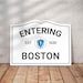 Entering Cape Cod Sign - Weatherproof PVC, Durable & Lightweight ...