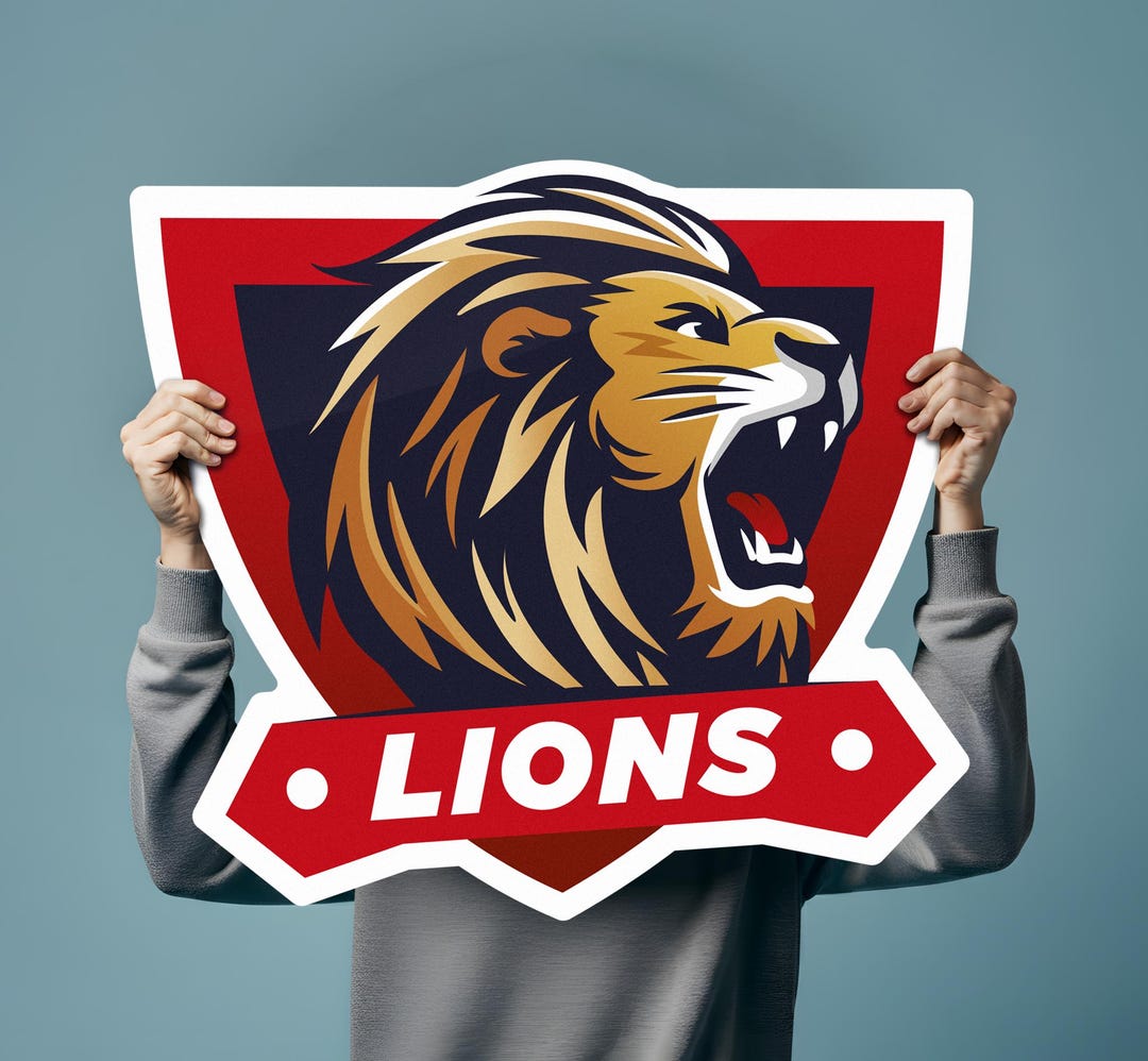 Custom Cut Team Logo Sign - Weatherproof PVC or Metal Sign, High School ...