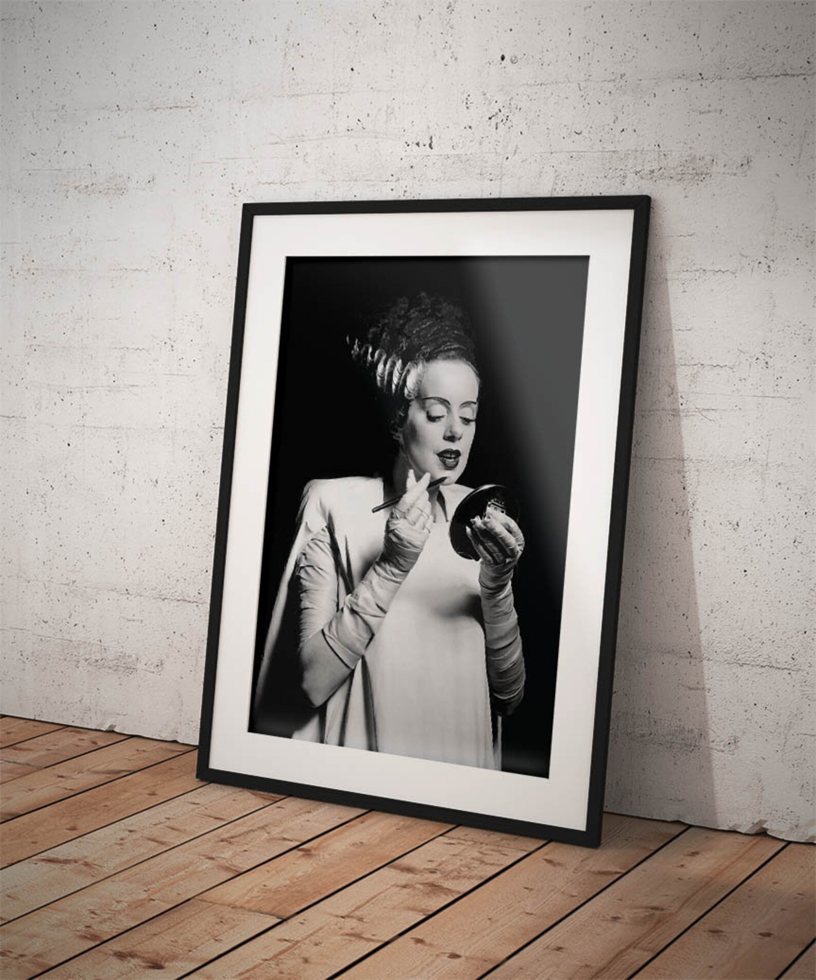 Bride of Frankenstein Poster Makeup Elsa Lanchester Classic - Etsy