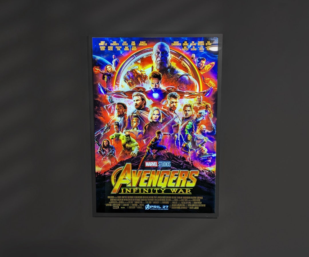 Movie Poster LED Lightbox Backlit Film - Poster & Lightbox | Light Box ...