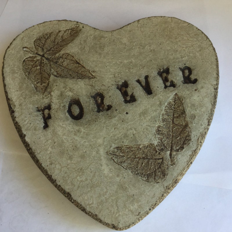 Concrete Heart - Etsy