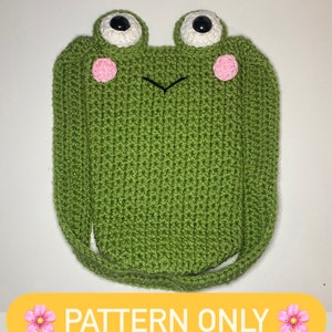 PATTERN ONLY - Crochet Frog Water Bottle Holder - Etsy Australia