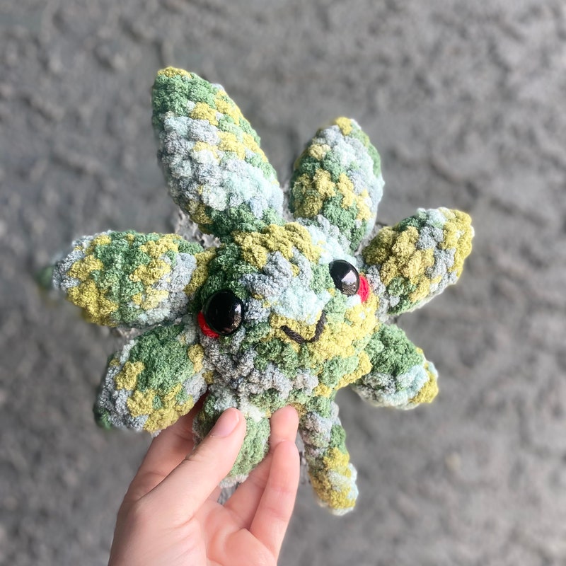 Crochet Weed Leaf - Etsy