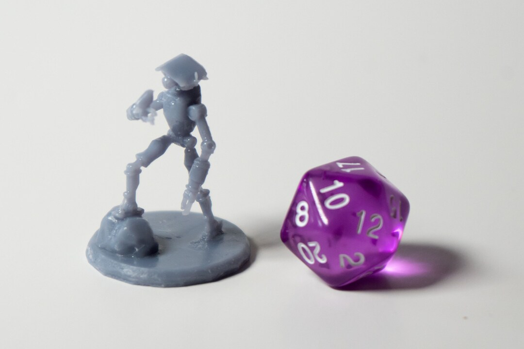 28mm Robot Scout Minifigure for TTRPG Games - Etsy