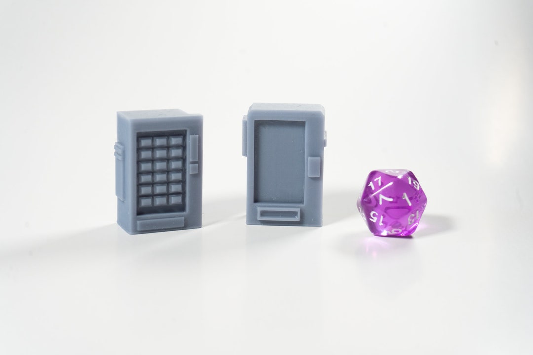 Vending Machines 2 28mm Tabletop Role Playing Game Miniature, Props ...