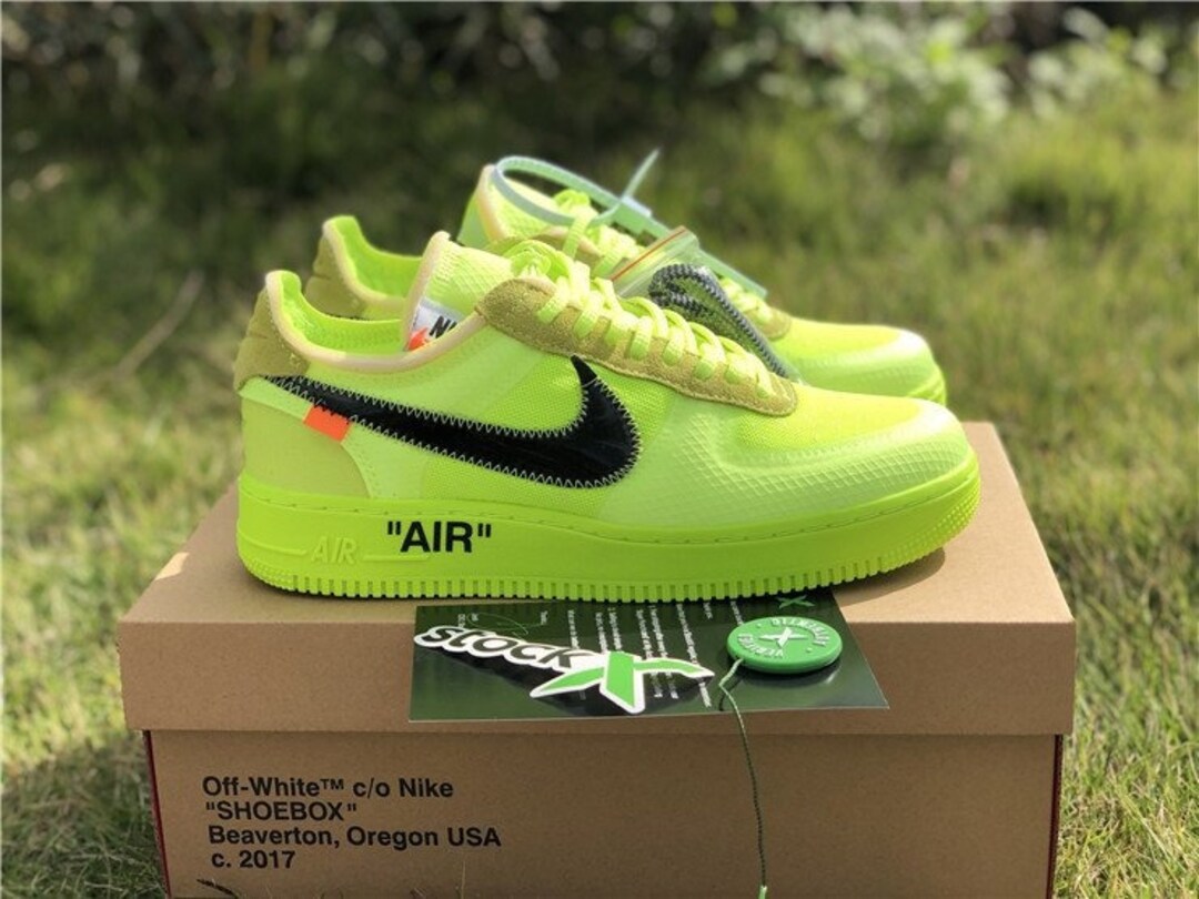 Off-white X Force 1 Low the Ten Volt Sneakers, Coupon Web: CODE20 - Etsy