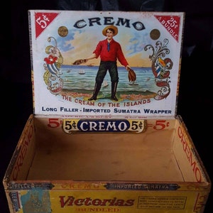 Cremo Cigar Box - Etsy