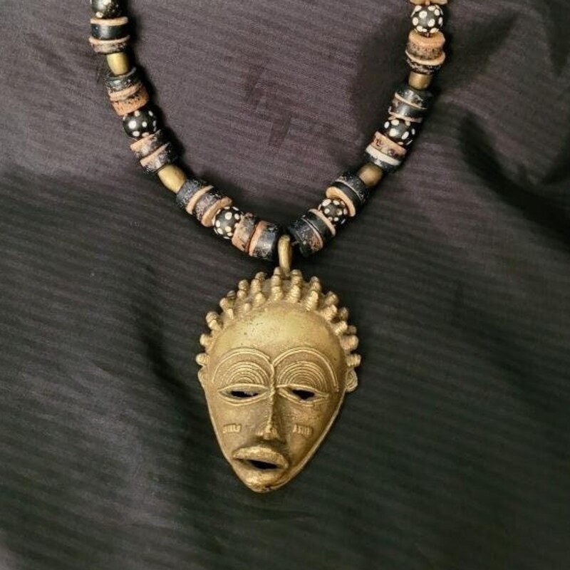 African Mask Jewelry - Etsy